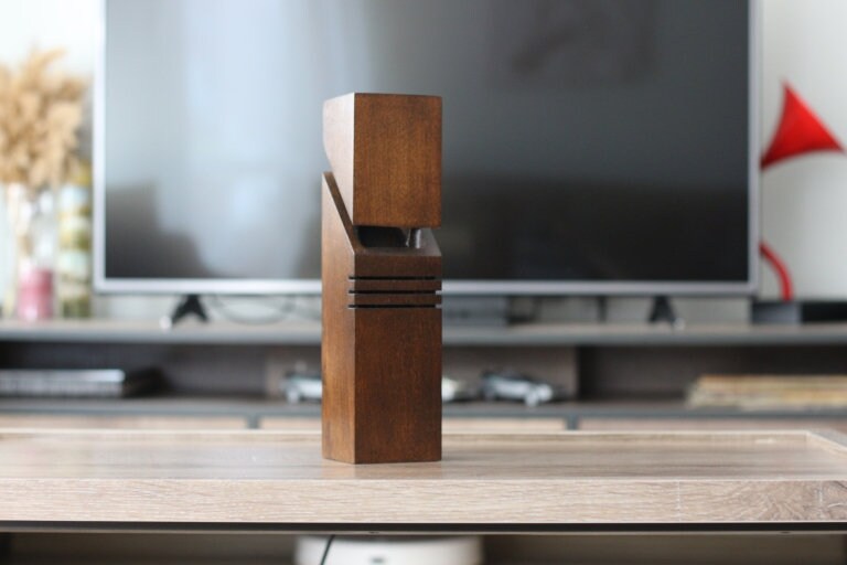 Personalized Wooden Desk Lamp | Office Lamp | Handcrafted Gift| Reading ...