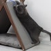 Handmade Triangle Pet House for Stylish Pets, Gray Modern Design Cat ...