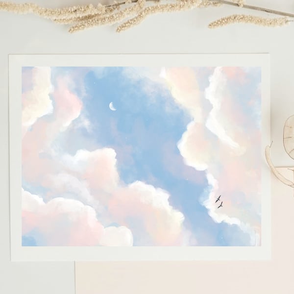 Sky Art Print - Etsy