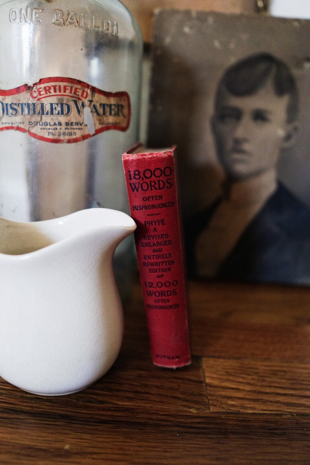 Antique '18,000 Words Often Mispronounced' Red Cover Book - Etsy