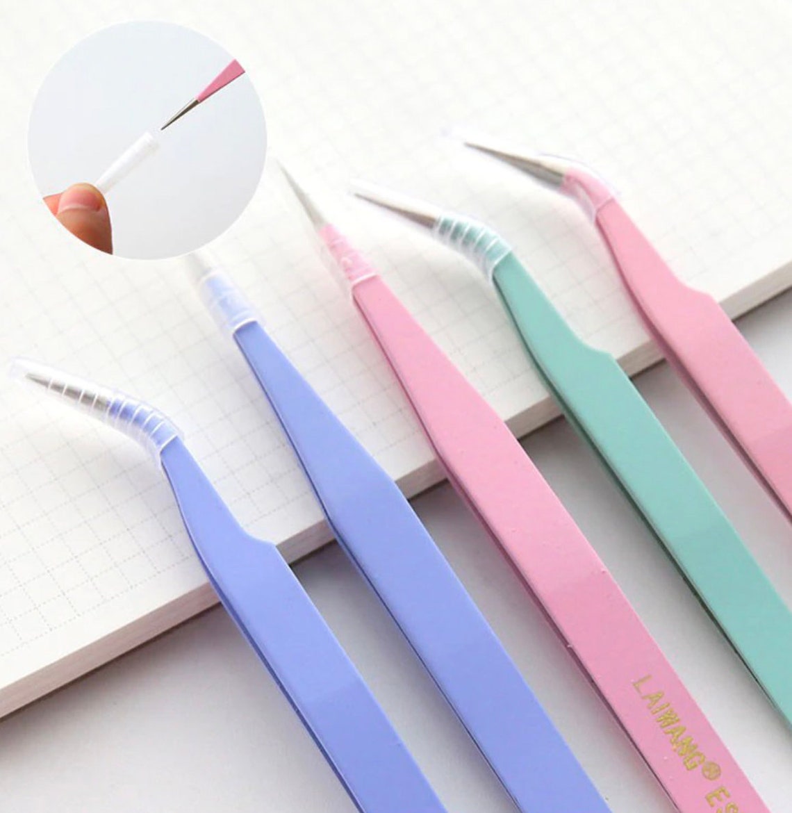 Stainless Steel Sticker Tweezers DIY Scrapbooking Sticker - Etsy