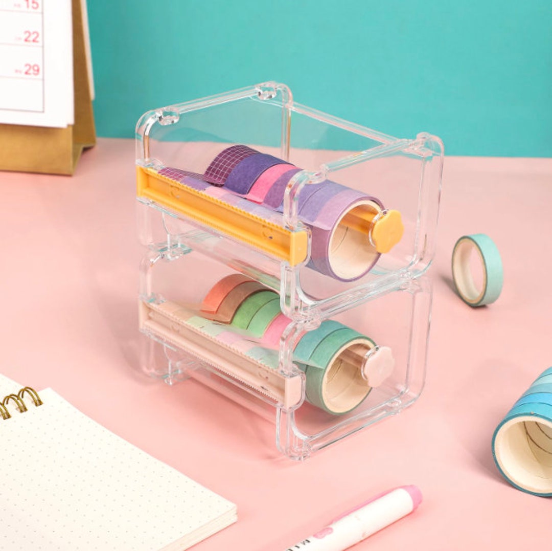 Washi Tape Cutter Tape Tool Transparent Tape Holder Tape - Etsy