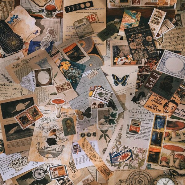 Vintage Stickers - Etsy