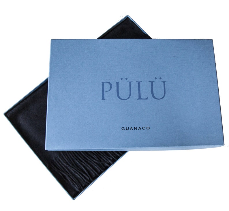 Rare Luxury Man Scarf, 100% Pure Guanaco Fiber From Patagonia, Woven in ...