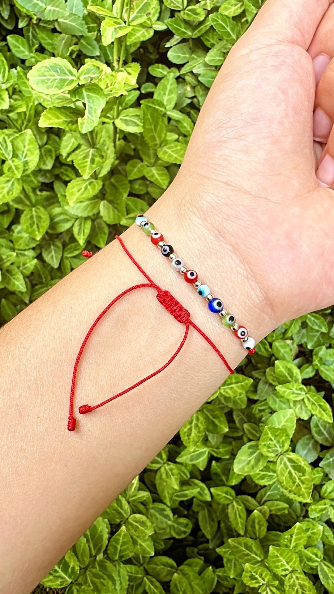 Evil Eye Bracelet, Evil Eye Protection Beaded Bracelet, Mal De Ojo ...