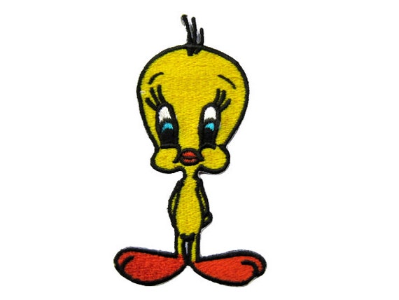 Tweety Bird Holding Mickey Mouse