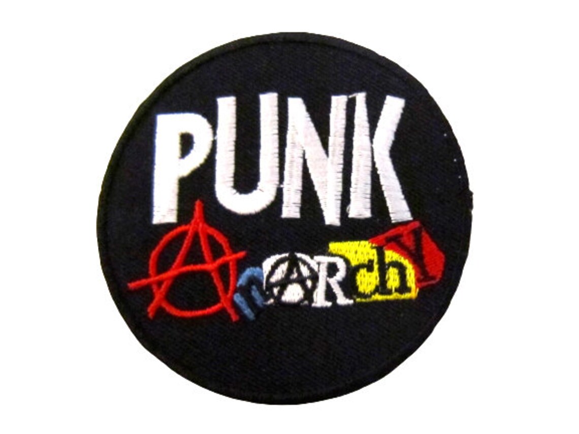 Punk Anarchy Round/anarchy/peace Fingers/peace CND Sign Symbol/yin Yang ...