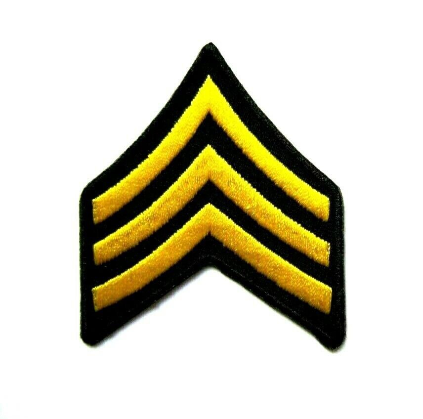 Military Sergeant Stripes/mod Target/green Yellow Stripes/british Pilot ...