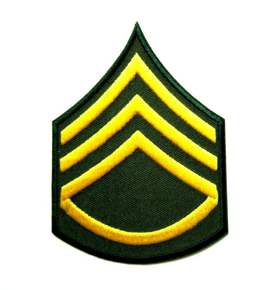 Military Sergeant Stripes/mod Target/green Yellow Stripes/british Pilot ...