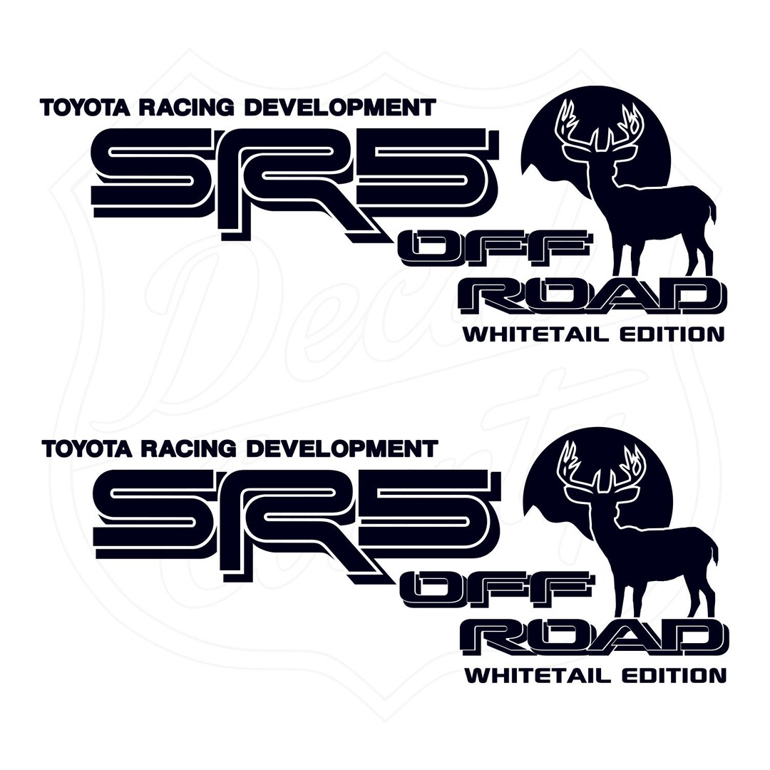 Toyota SR5 off Road Whitetail Edition Decals - Etsy