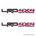 LRD 4x4 off Road Lexus Racing Development - 18" X 2.4" - Etsy