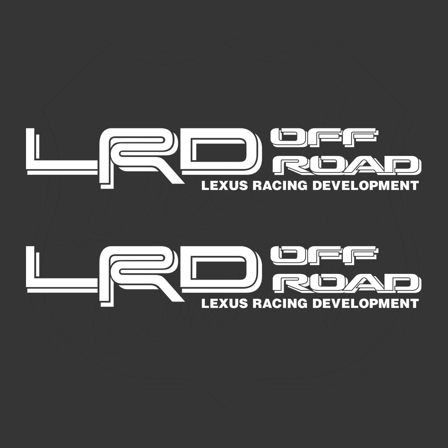 LRD off Road Lexus Racing Development - Etsy