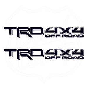Toyota TRD 44 off Road Decals, 22 X 3, 2016 - Etsy