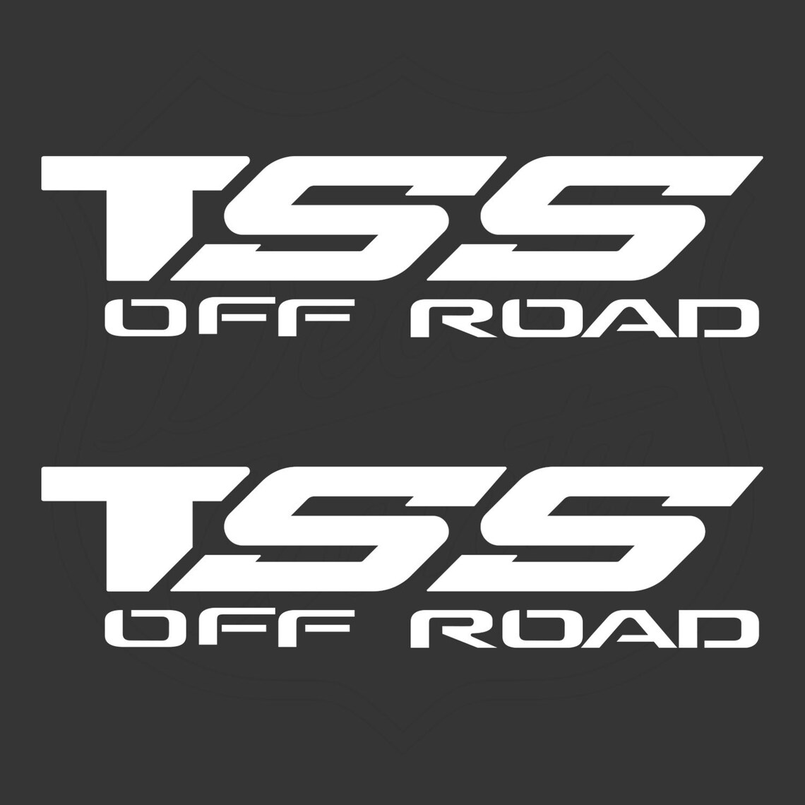 Toyota TSS off Road Custom Decals - Etsy