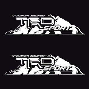 Toyota Racing Development TRD Sport Mountain Decal - Etsy