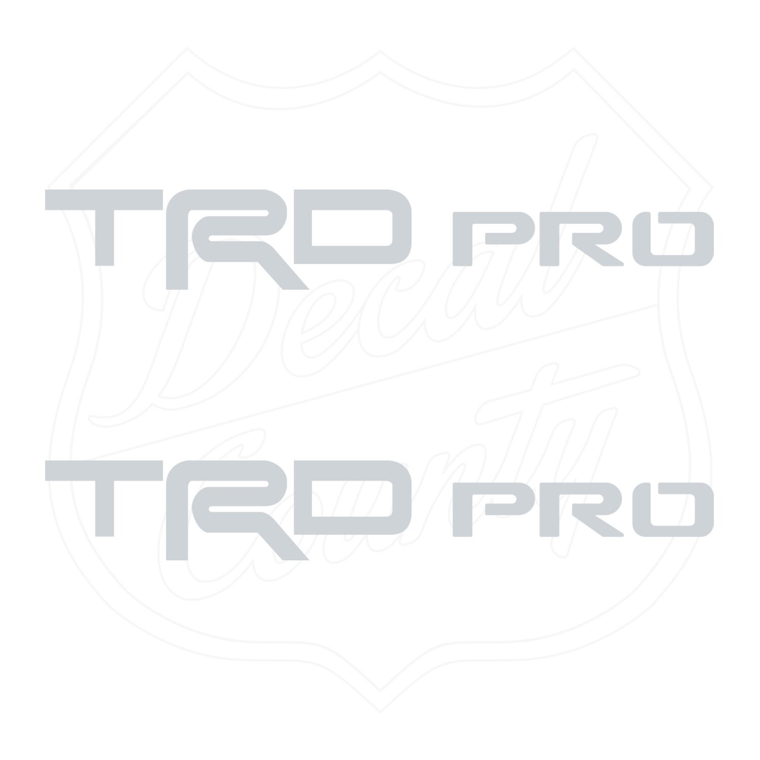For Toyota TRD PRO Decals 18 X 2.7 - Etsy
