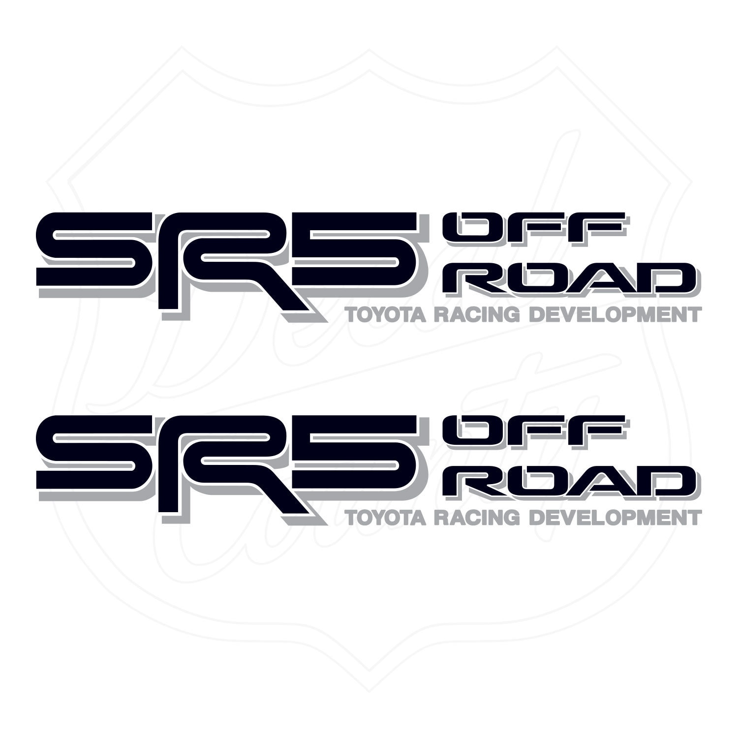SR5 off Road Toyota Racing Development Decals 19 X 3 - Etsy