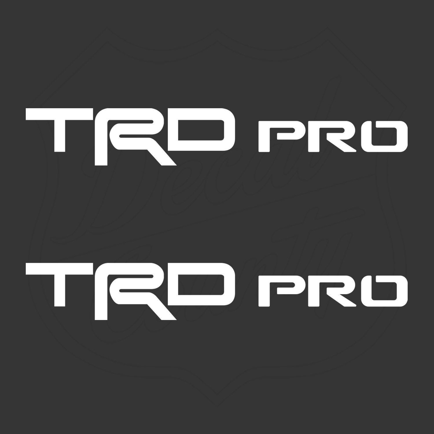 For Toyota TRD PRO Decals 18 X 2.7 - Etsy