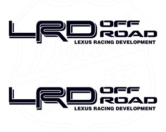 LRD off Road Lexus Racing Development 15.5 X 2.5 - Etsy