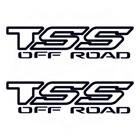 Toyota TSS off Road Outline Custom Decals - Etsy