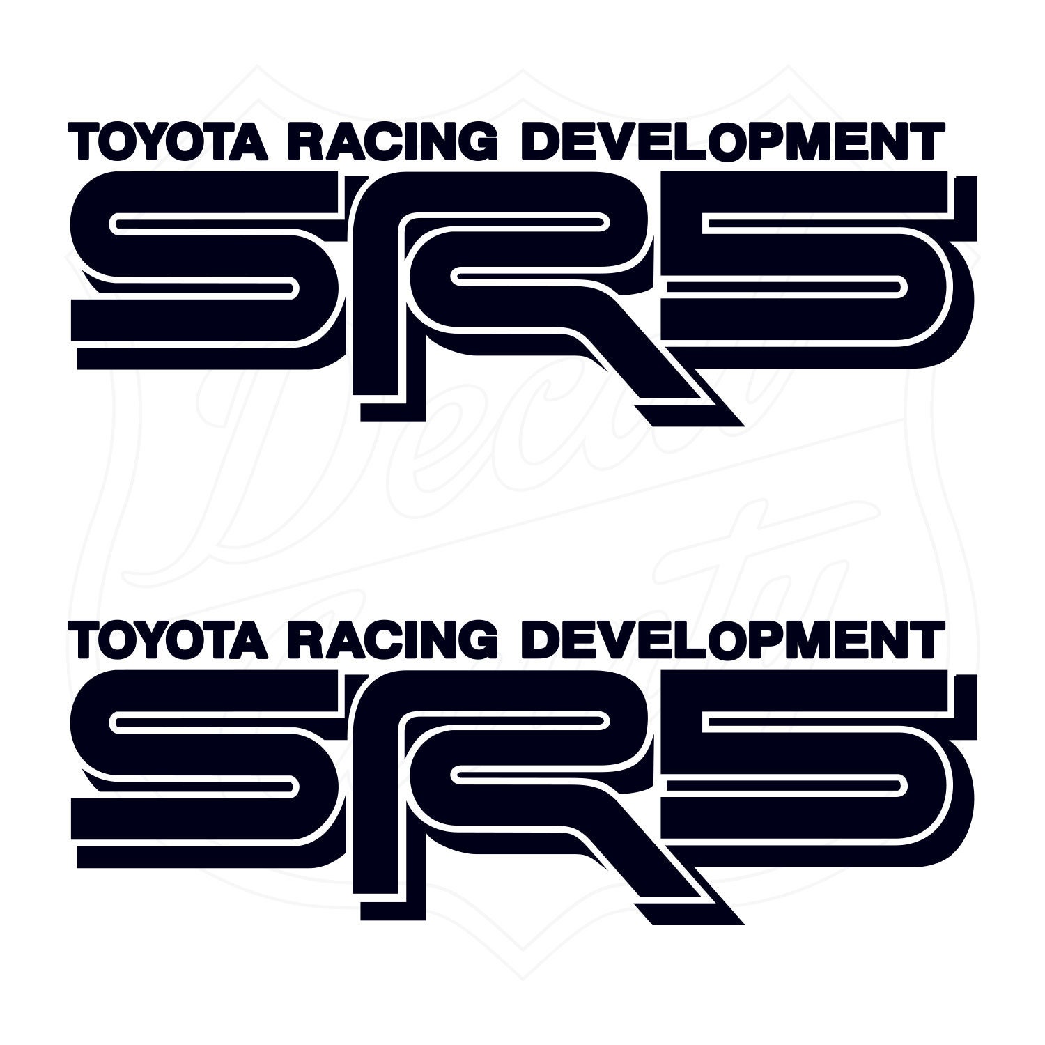 Toyota Racing Development SR5 Decals - Etsy
