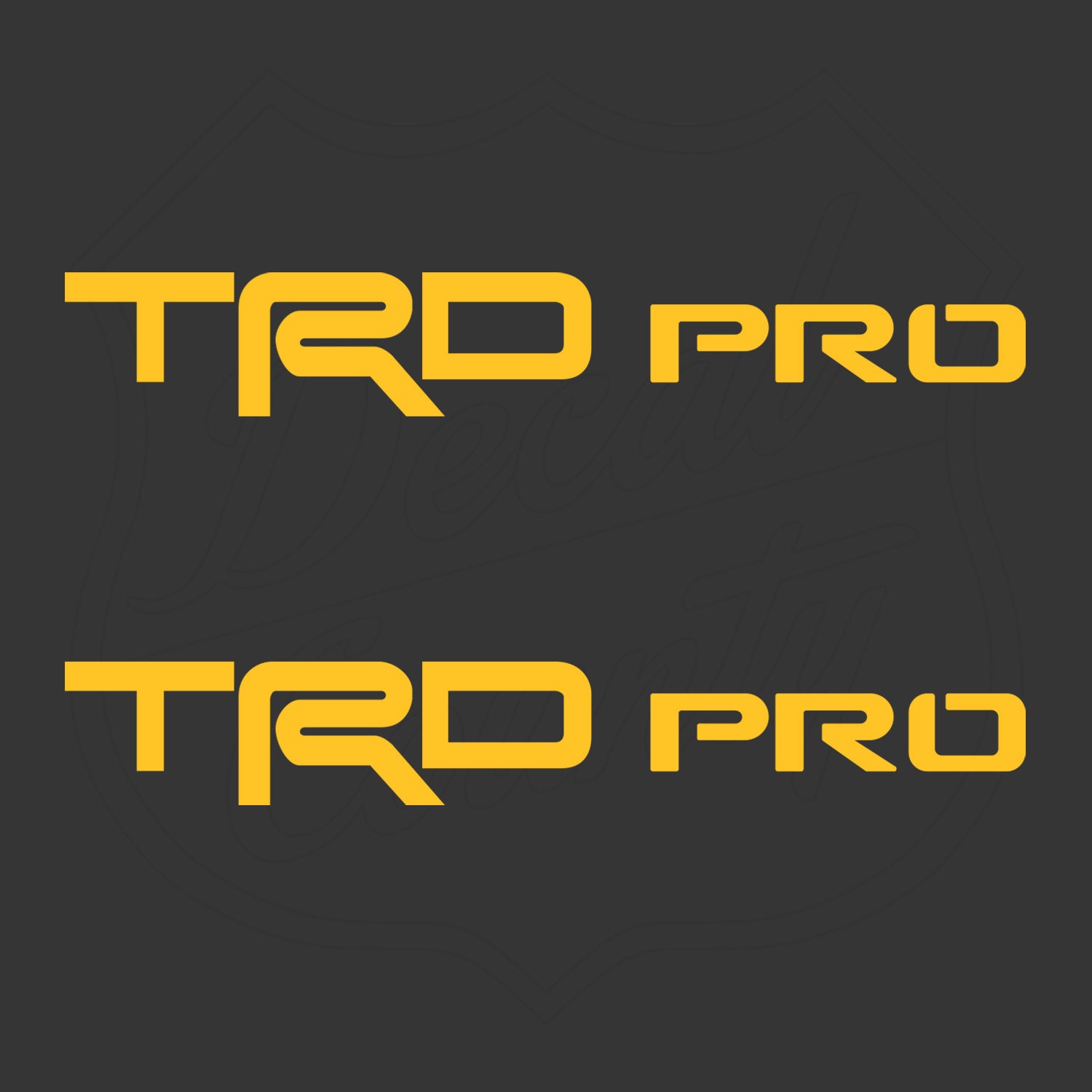 For Toyota TRD PRO Decals 18 X 2.7 - Etsy