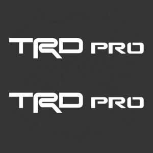 For Toyota TRD PRO Decals 18" X 2.7" - Etsy