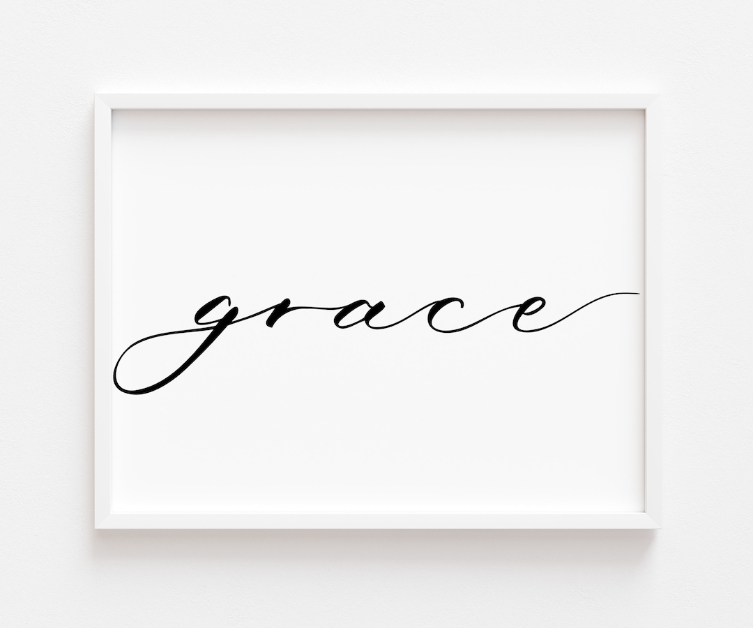 Christian Grace, Minimal Christian Art, Modern Christian Art, Bible ...