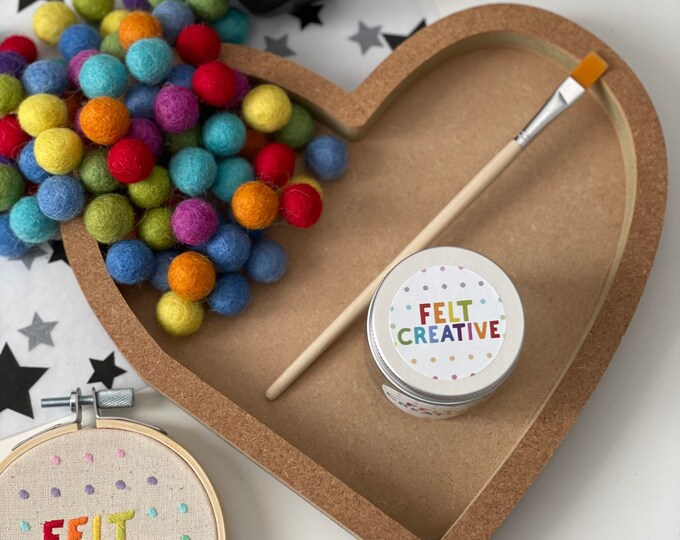 Original wood designs adorned & filled with by feltcreativeshop