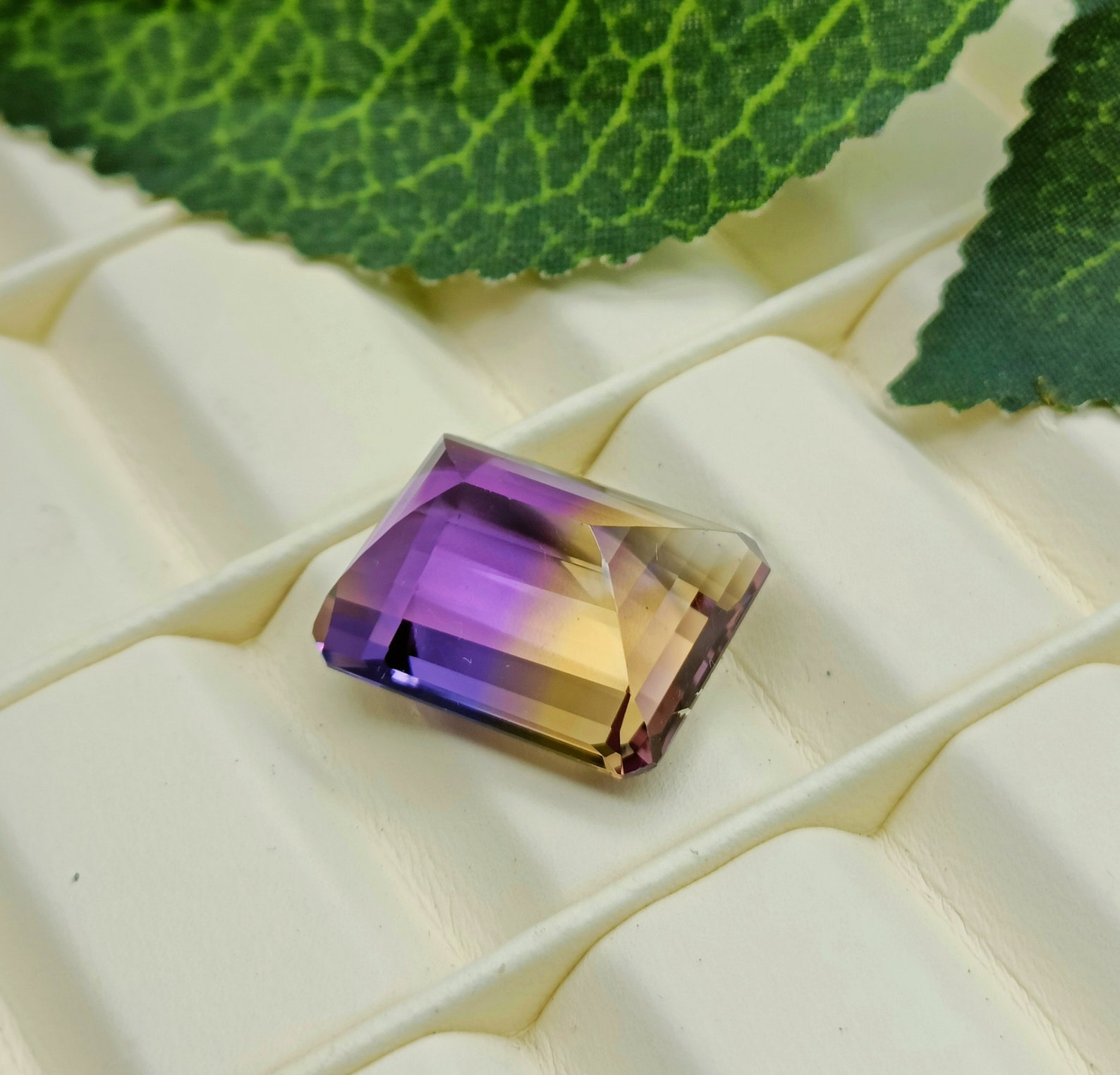 Superb & Fantastic Quality Natural Bio Color Ametrine Faceted Stone ...