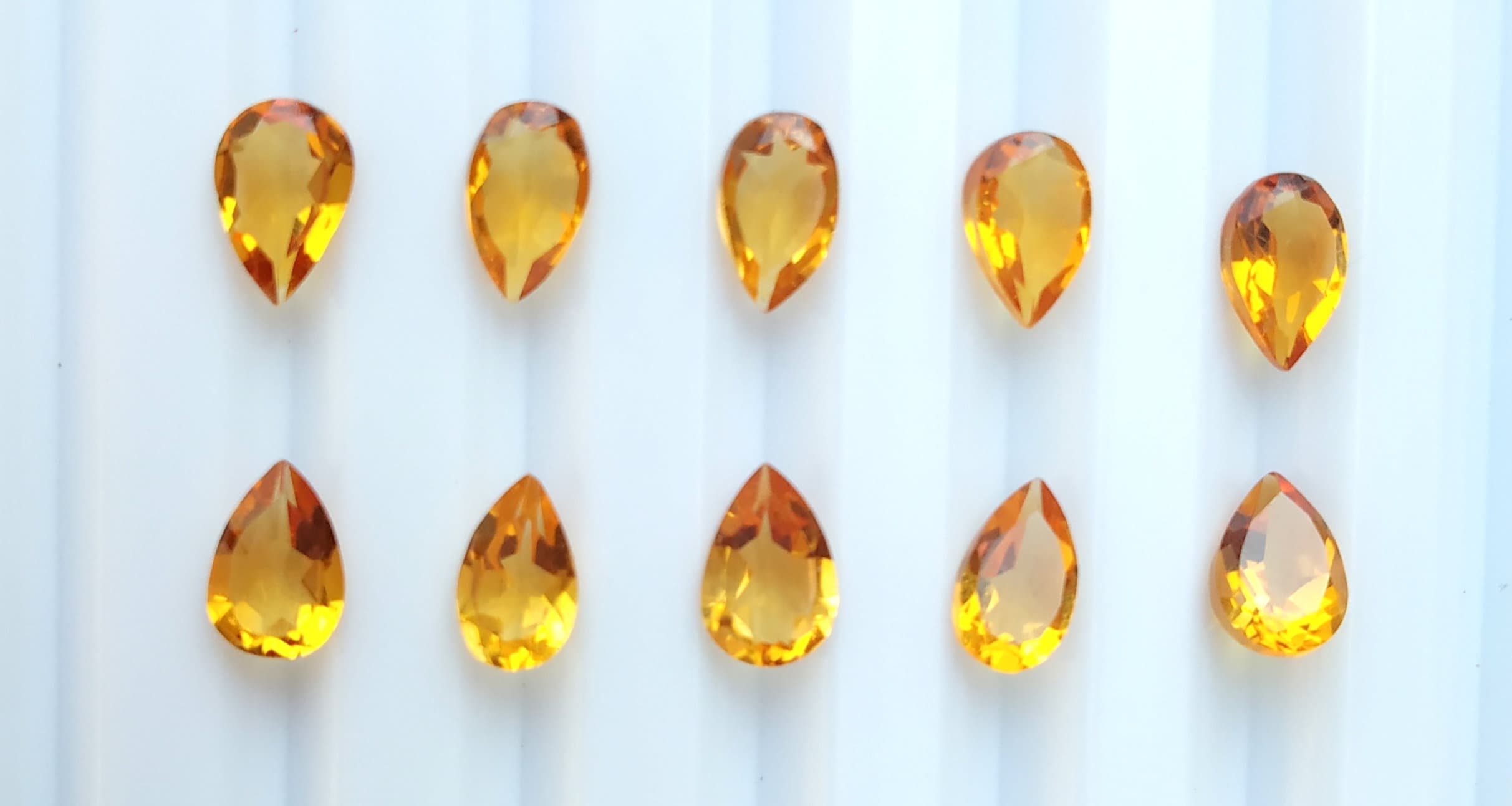 Size 6x4mm 3.50cts. Natural Citrine Pear Cut Stone Good Polish - Etsy UK