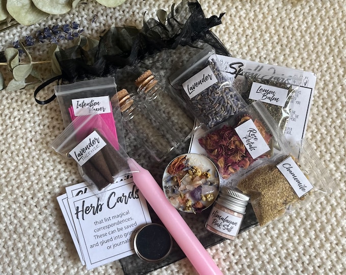 Spell Jar Kit for Self Love - Etsy