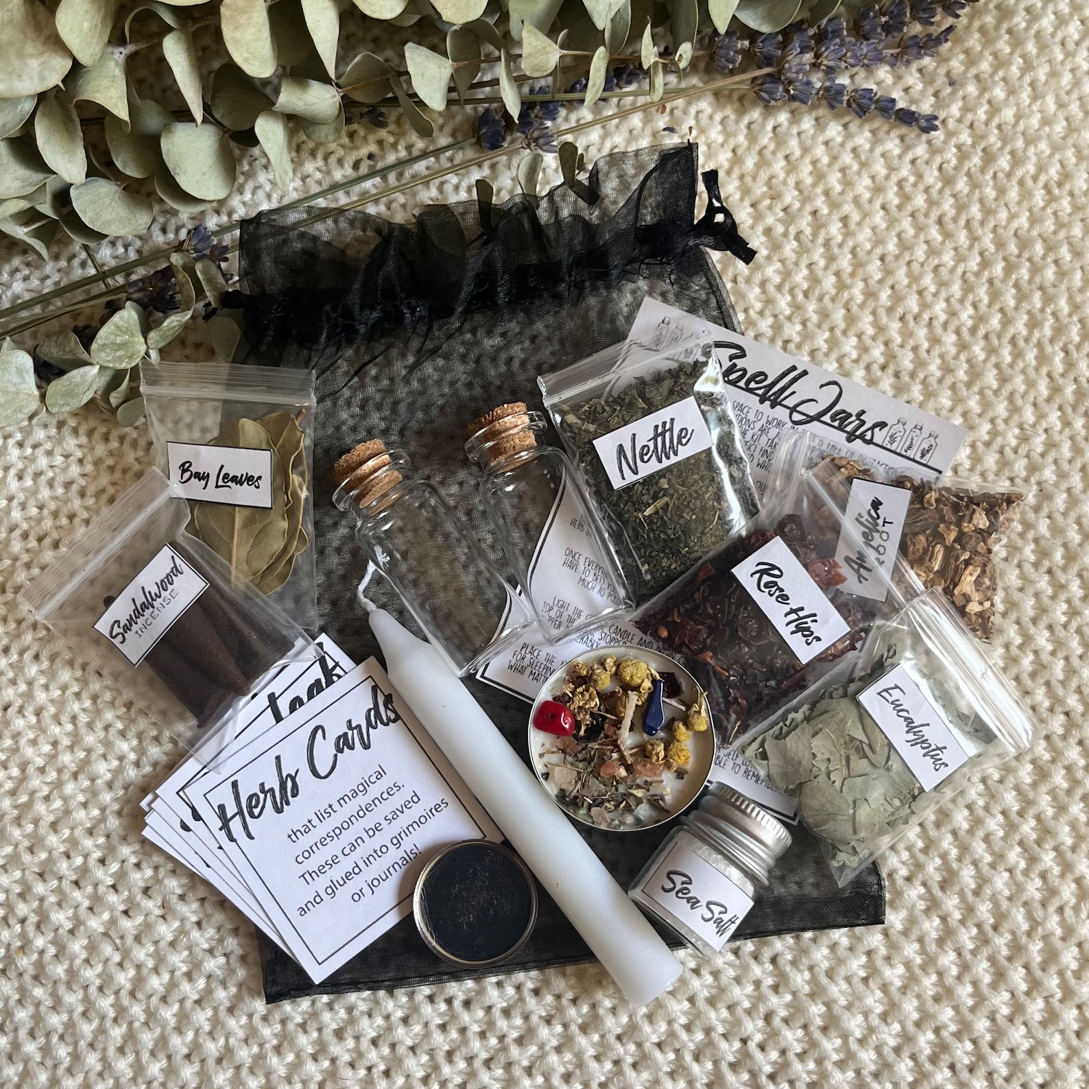 Spell Jar Kit for Healing - Etsy