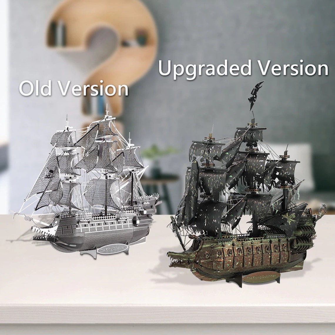 Metal Pirate Ship 3D DIY Jigsaw Puzzle Educational Toys Crafts - Etsy