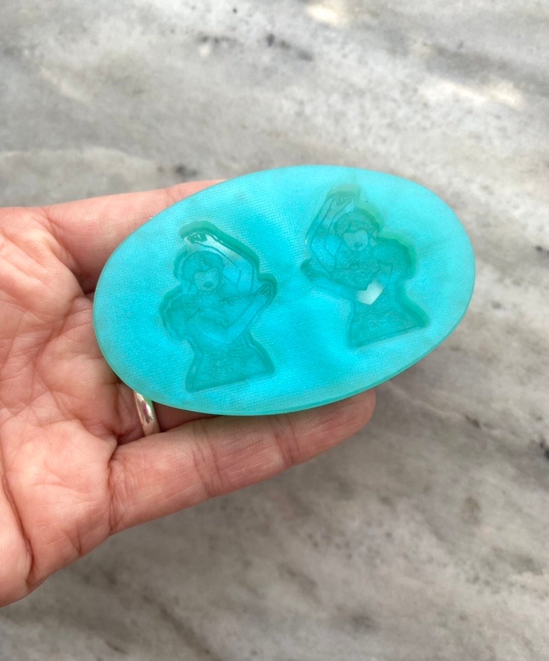 Wednesday Dancing, Dangle Earring Silicone Mould - Etsy