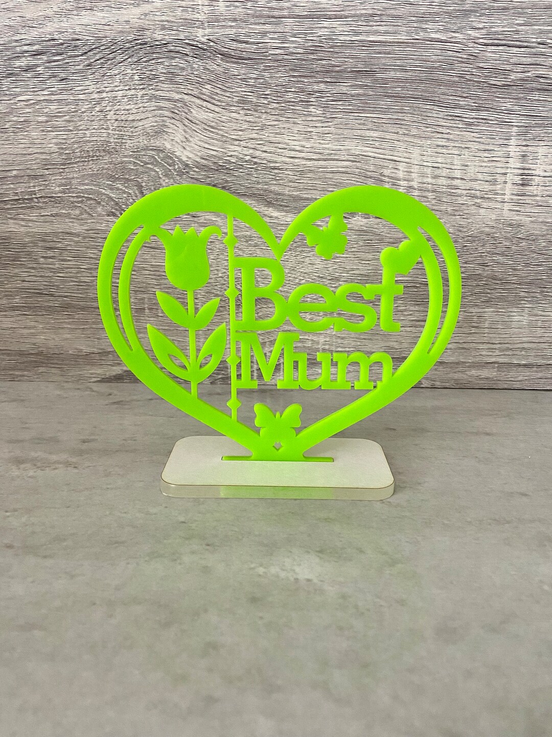 Best Mum Stand, Silicone Mould, for Mother’s Day, Home Decor, Gift for ...