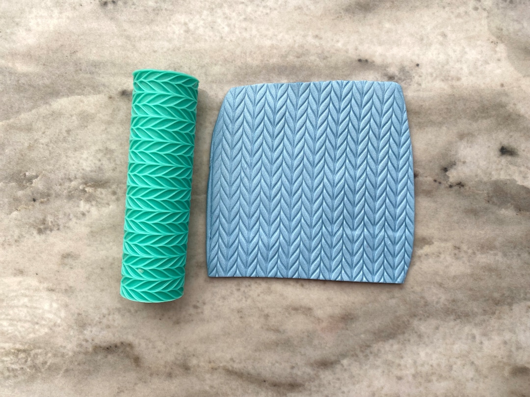 Knitted Texture Roller / Polymer Clay Roller / Polymer Clay Tools ...