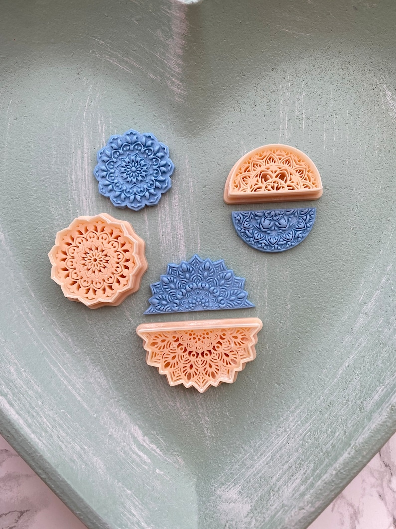 Mandala Clay Cutter / Polymer Clay Cutter / Polymer Clay Tools ...