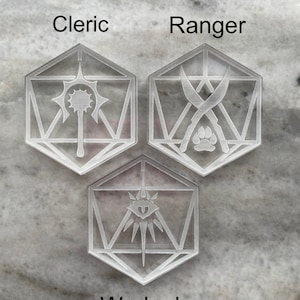 Mini Dnd Classes Silicone Mould, Character Classes, 12 Classes - Etsy