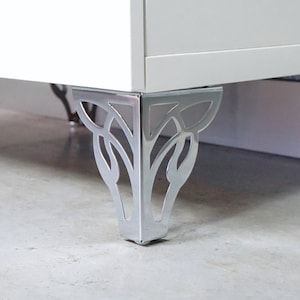 Triangular Metal Legs Model FLOWER in Different Colors, Metal Legs for ...