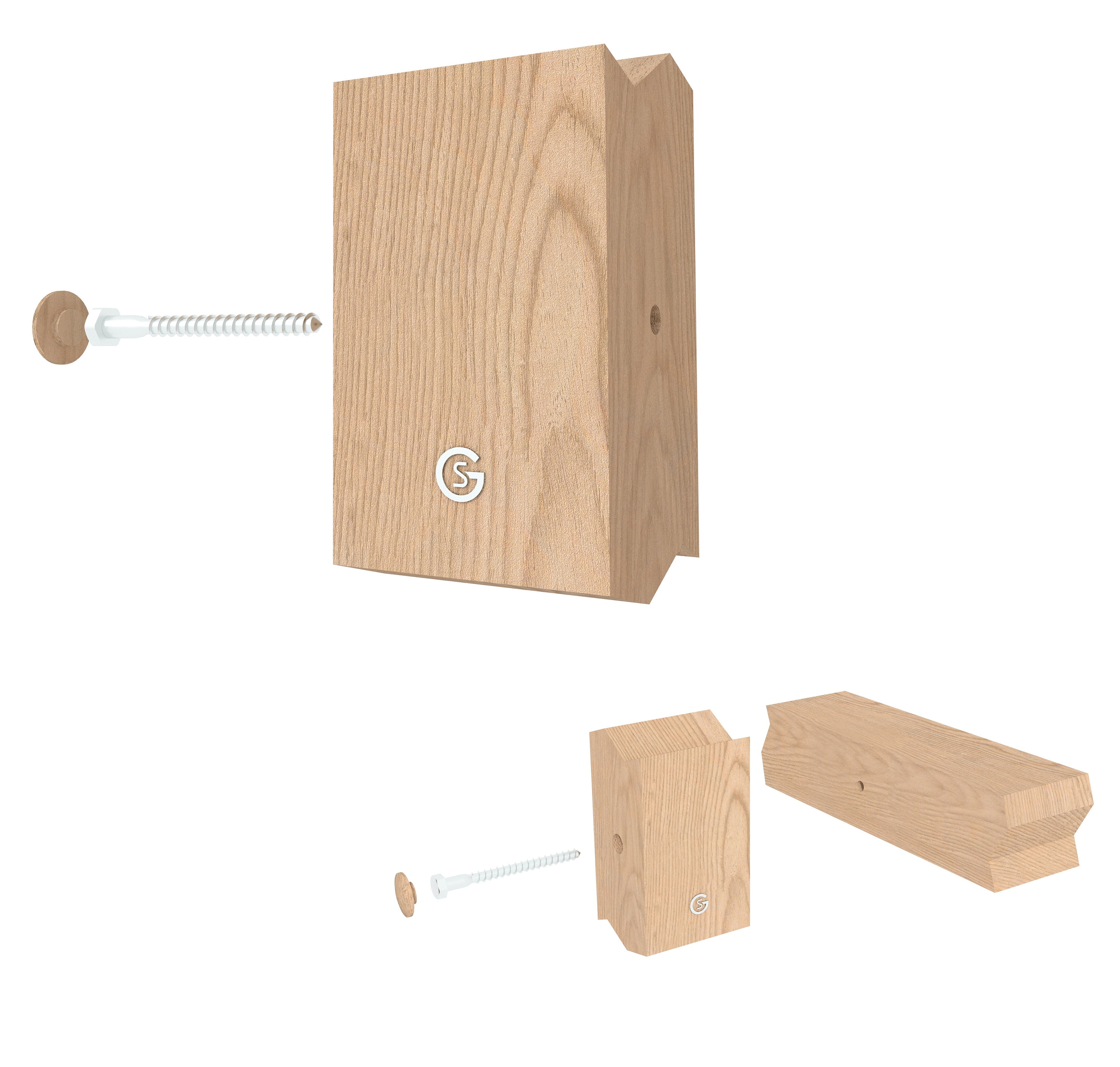 Wooden Cover Caps Wood End Caps Oak 10-40 MM Drill Hole - Etsy UK