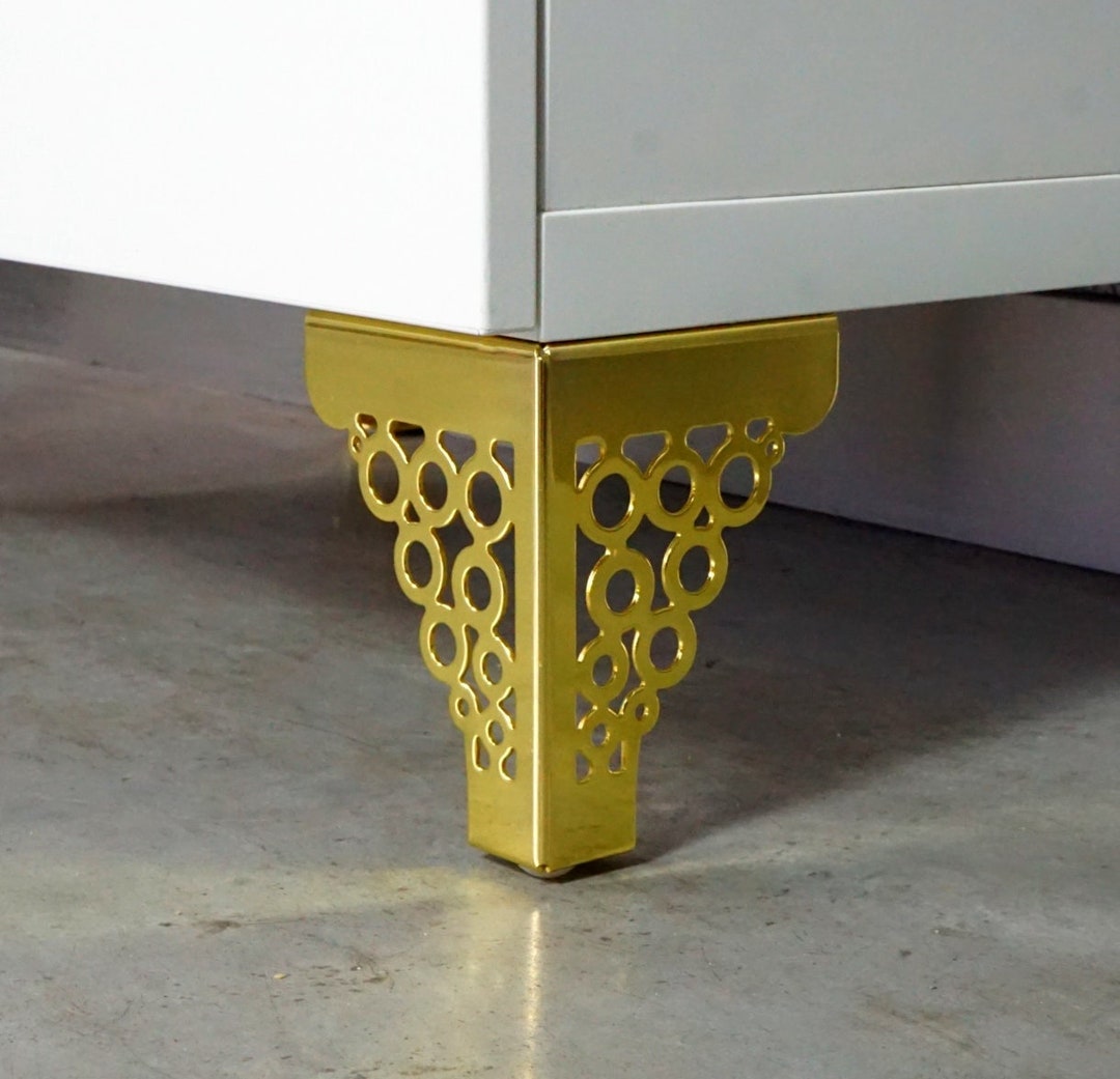 Triangular Metal Legs Model CIRCLES in Different Colors, Metal Legs for ...