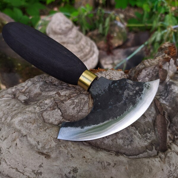 Leather Round Knife - Etsy