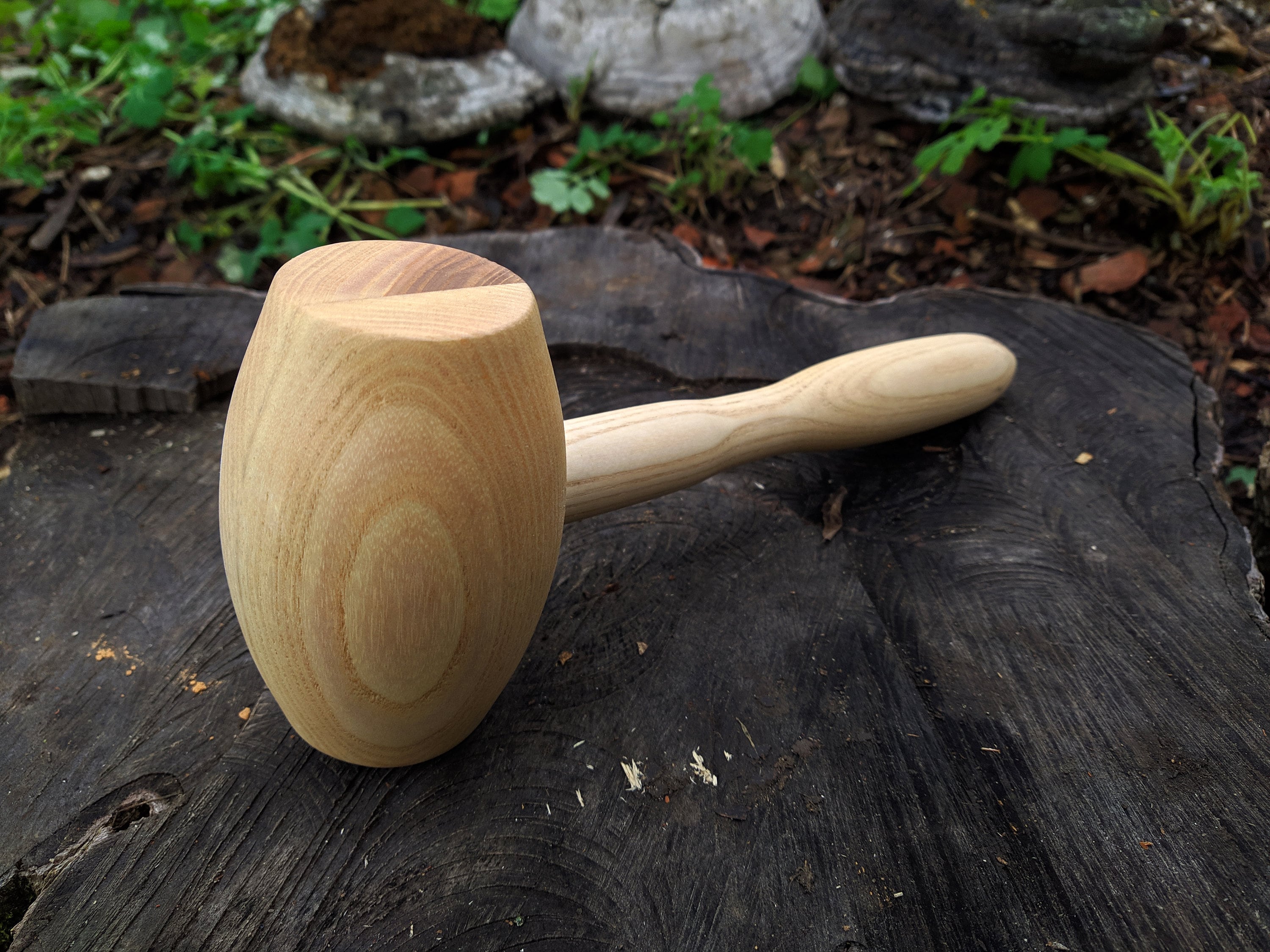 Round Wooden Mallet