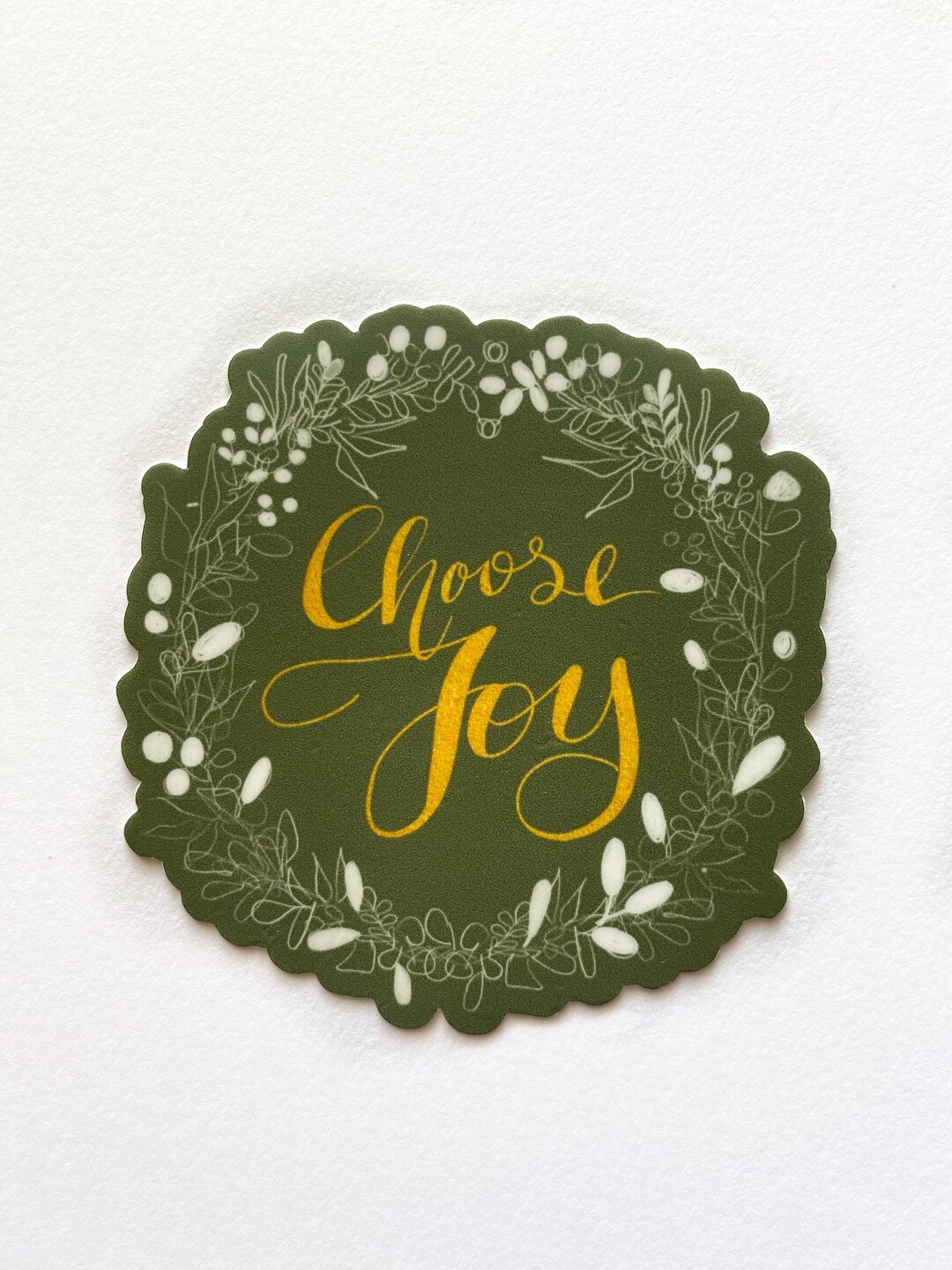 Choose Joy Sticker: Inspirational Vinyl Decal for Laptop, Water Bottle ...
