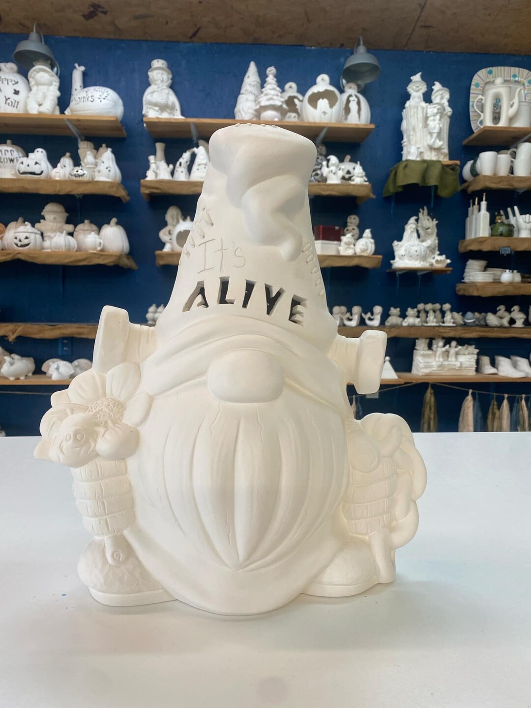 It's Alive XL Light up Frankenstein Gnome - Etsy