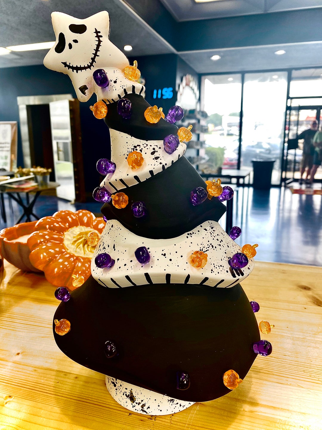 Large Light up Jack Skellington Tree - Etsy