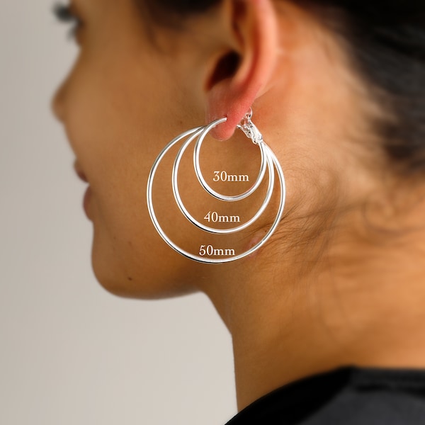 Endless Hoop Earring - Etsy