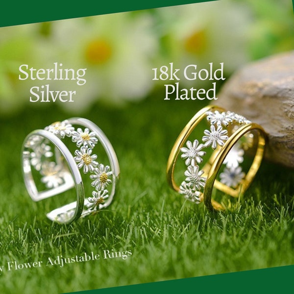 Daisy Ring - Etsy