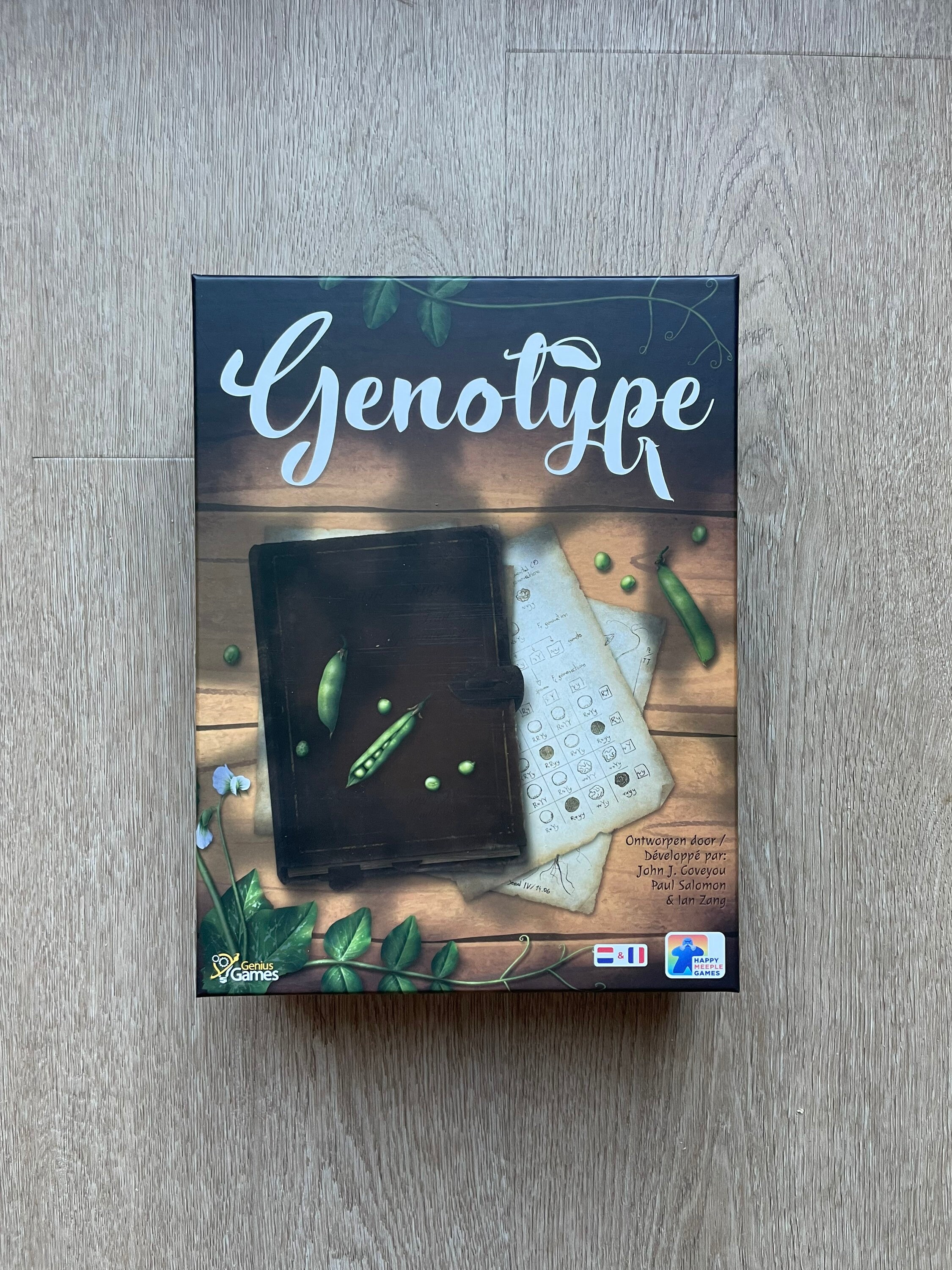 Genotype: A Mendelian Genetics Game Boardgame Organizer - Etsy